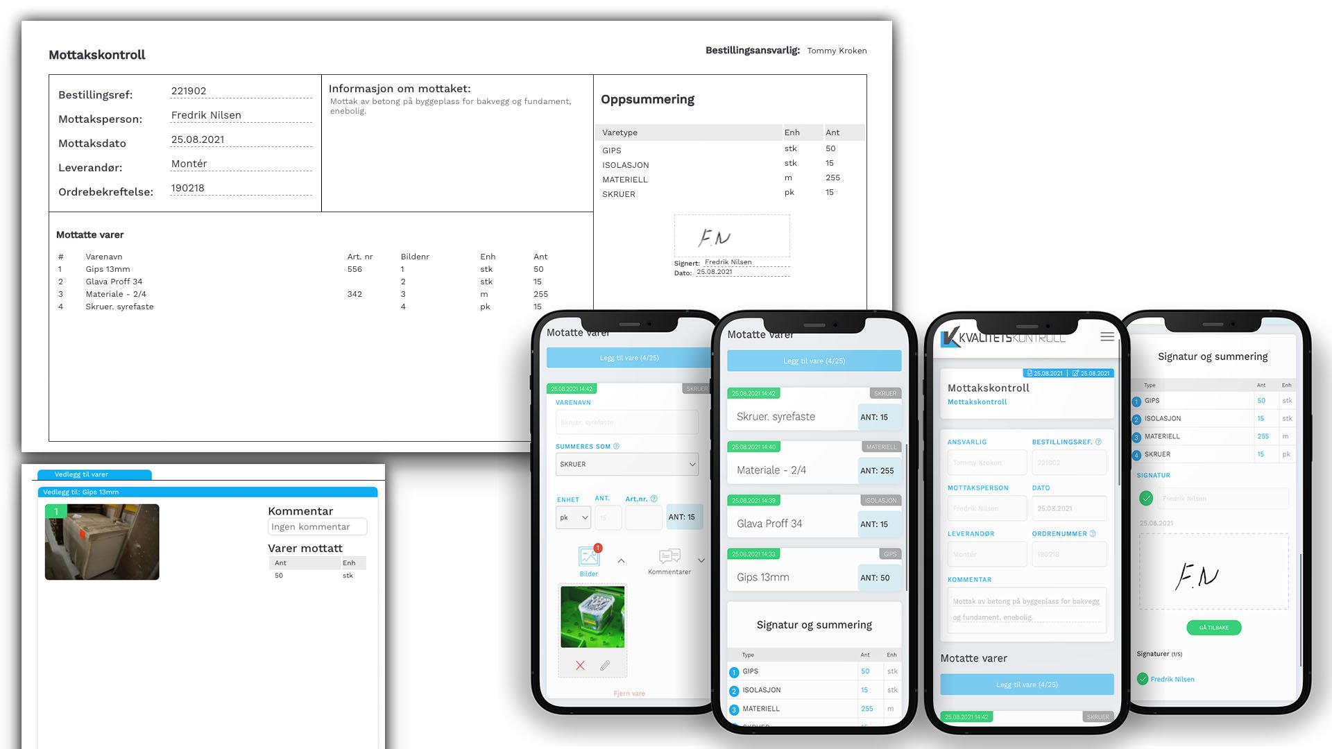Digitale skjemaer | Risikovurdering, SJA og mye mer | Kvalitetskontroll AS